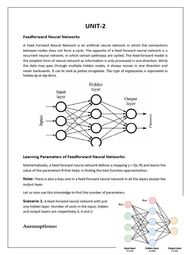 Unit-2 DL Cse | PDF | Eigenvalues And Eigenvectors | Artificial Neural Network