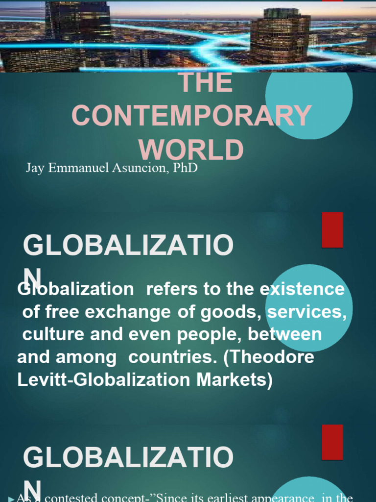 Globalization Lecture Pdf Pdf Globalization World Systems Theory