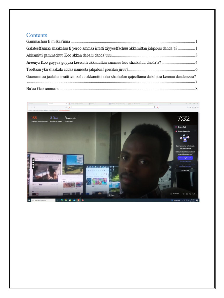 Gammachuu Ofii (Recovered) 1 | PDF