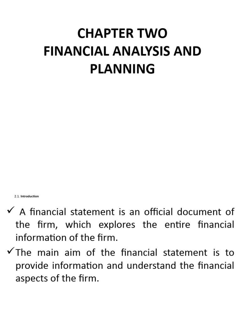 Cha 2 Financial Analysis | PDF | Leverage (Finance) | Debt