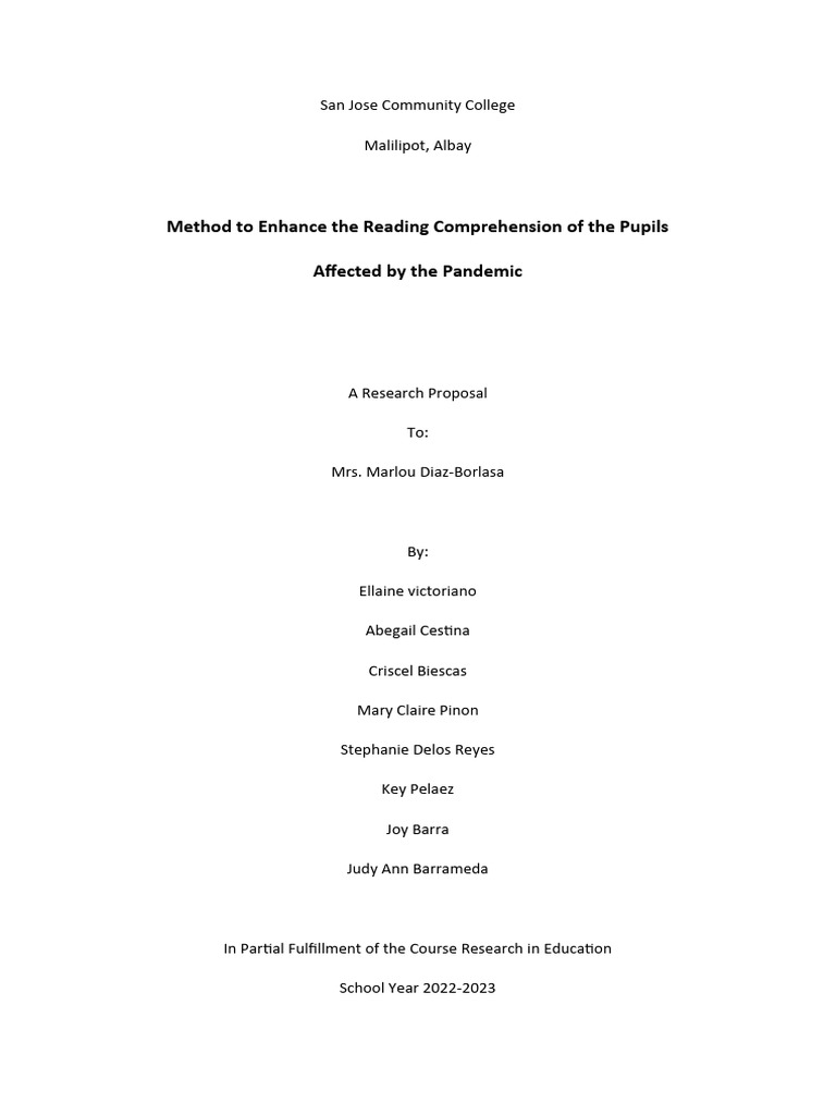 RESEARCH G-5.. | PDF | Reading Comprehension | Constructivism (Philosophy Of Education)