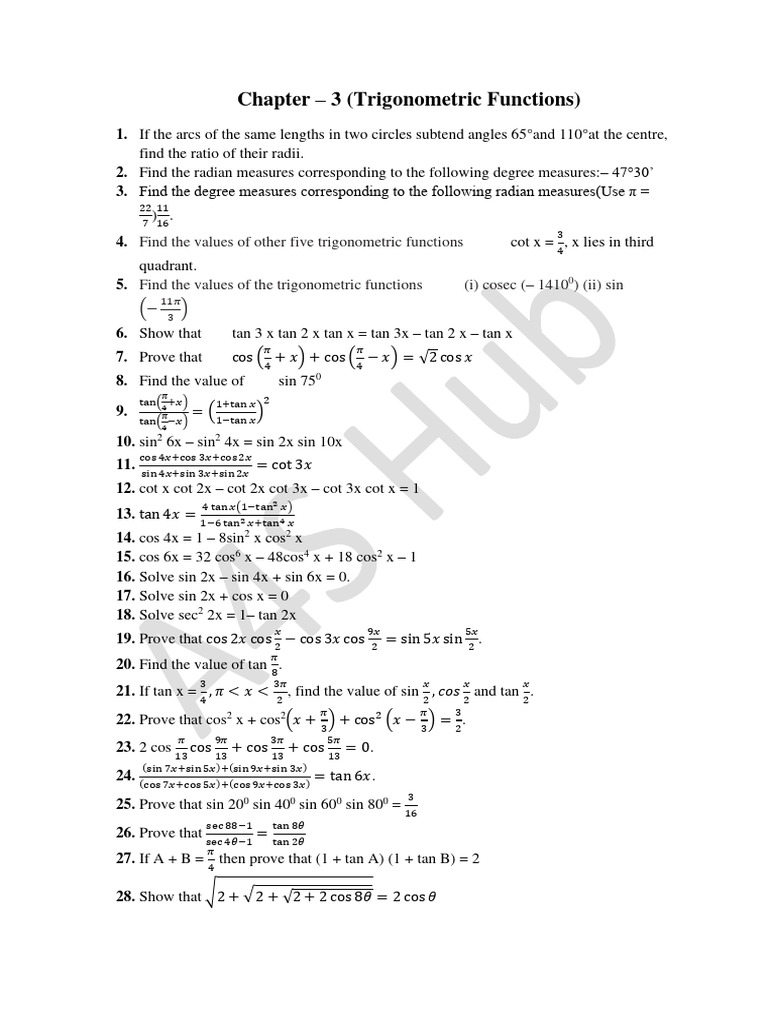 1712808336 Pdf Trigonometric Functions Euclidean Geometry