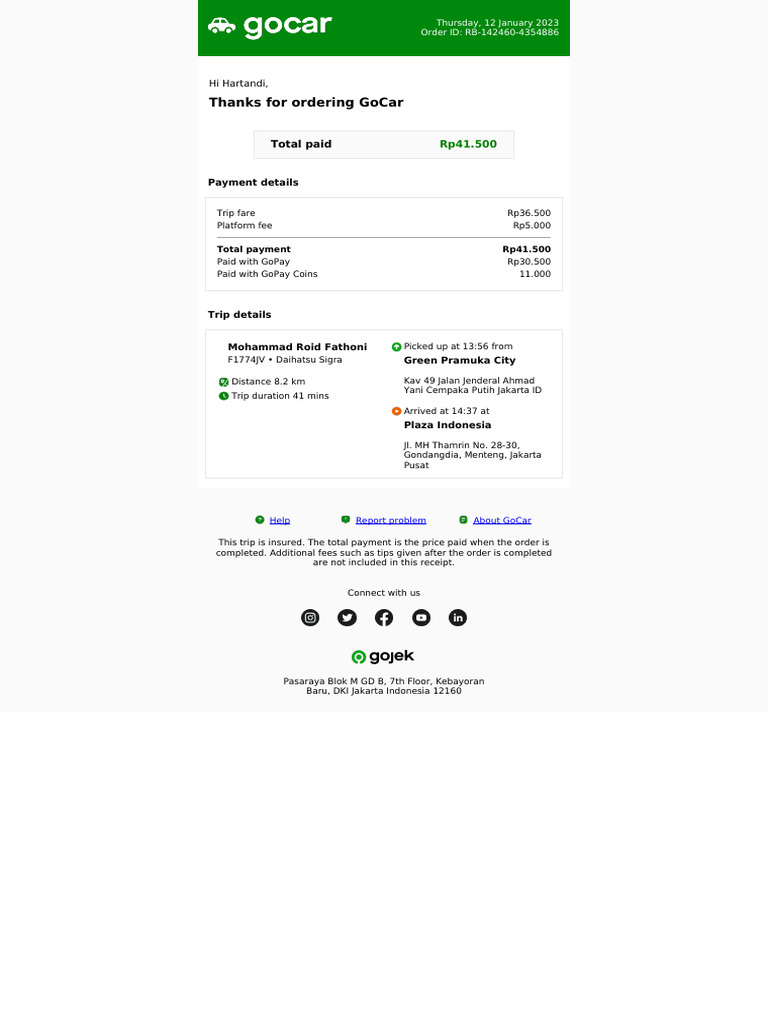 Gocar 12 Jan 2023 | PDF