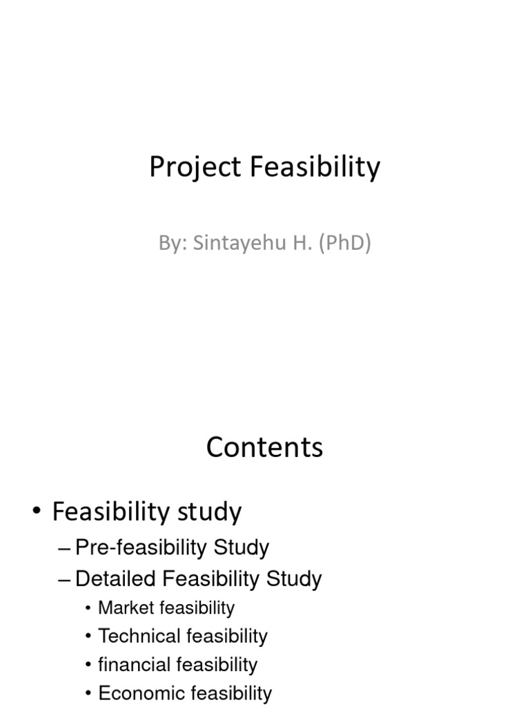 Part III - Project Feasibility | PDF | Feasibility Study | Internal Rate Of Return