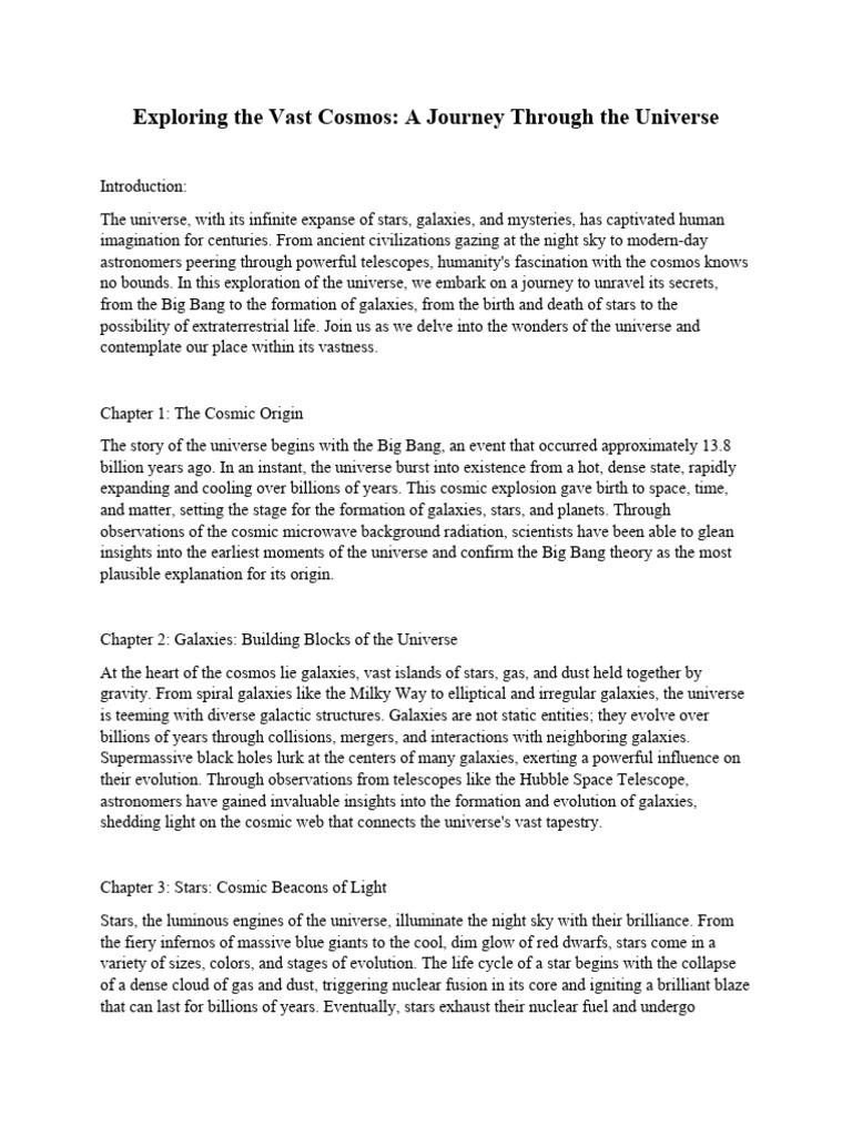 Journey Through the Universe | PDF | Galaxy | Universe