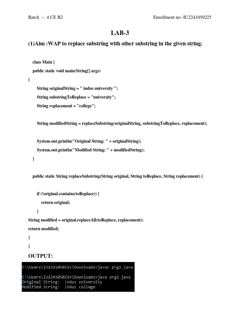 Lab3 Pdf String Computer Science Computer Science