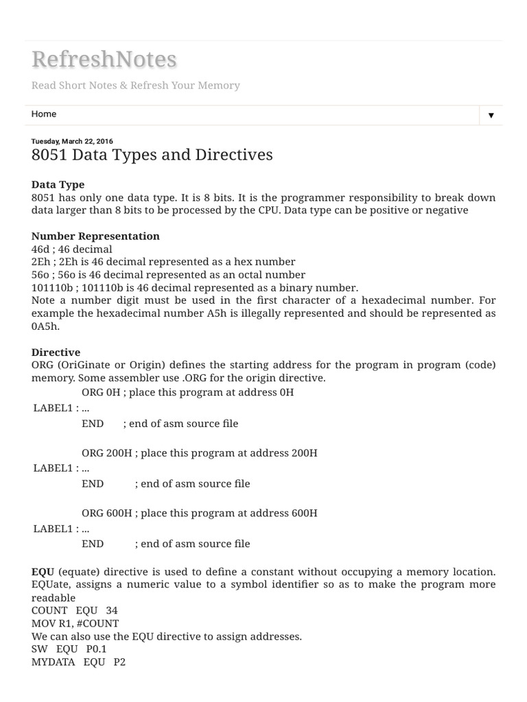 Tute 9 | PDF | Assembly Language | Computer Data