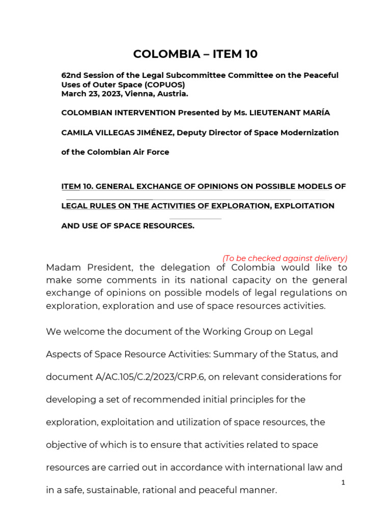 colombian government | PDF | Justice | Crime & Violence