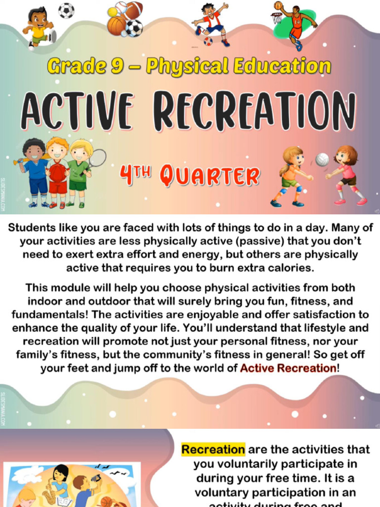 Pe 9 4th Quarter | PDF