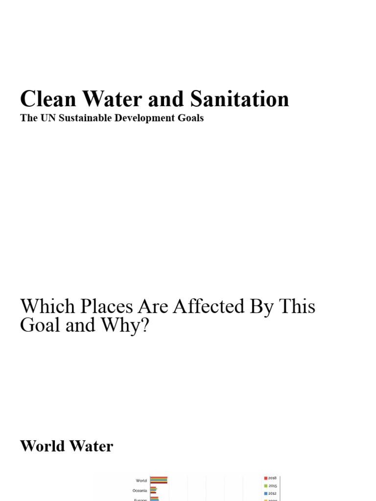 Clean Water and Sanitation | PDF | Drinking Water | Groundwater
