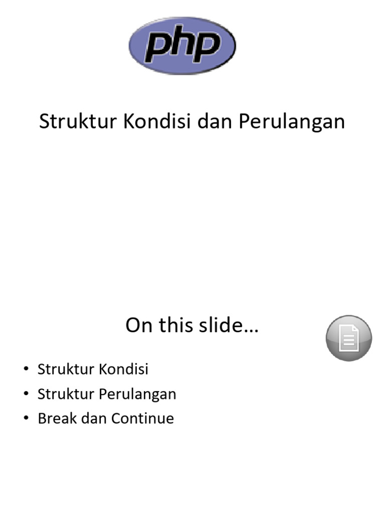 04 Struktur Kondisi Dan Perulangan 04 | PDF