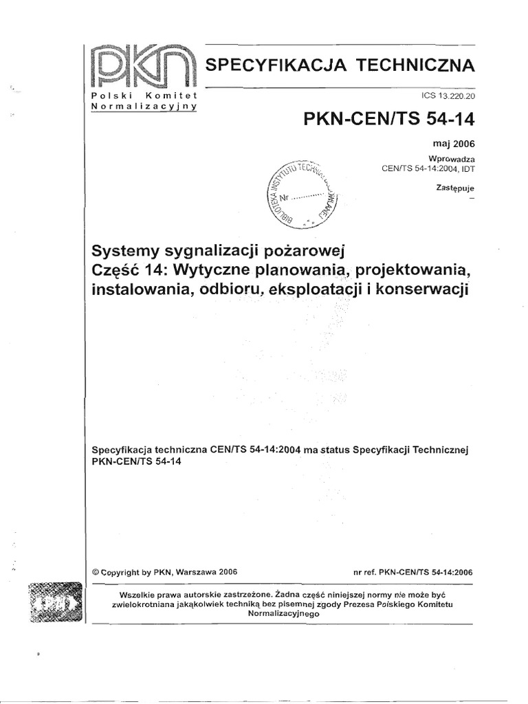 10_PKN_CEN-TS_54-14 | PDF