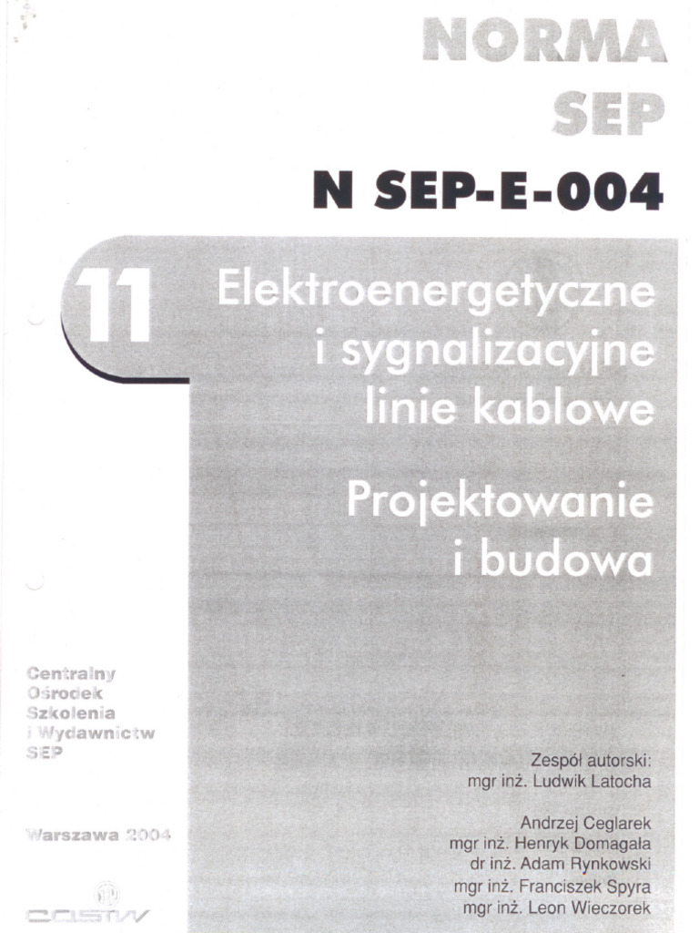 N SEP-E-004: 'Arszawa | PDF