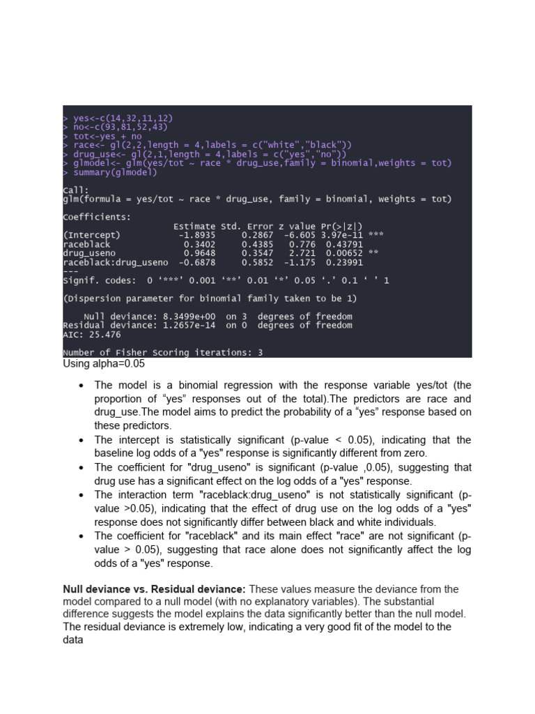 Assignment GLM | Download Free PDF | Errors And Residuals | Dependent And Independent Variables