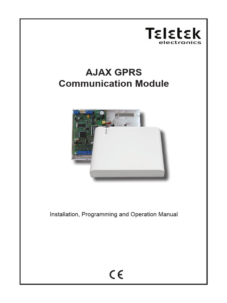 Ajax Gprs Manual en Reva 032011 | PDF | Port (Computer Networking ...