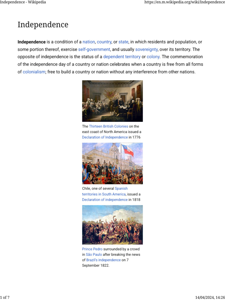 Temp 783210320620225818 | PDF | Independence | Government