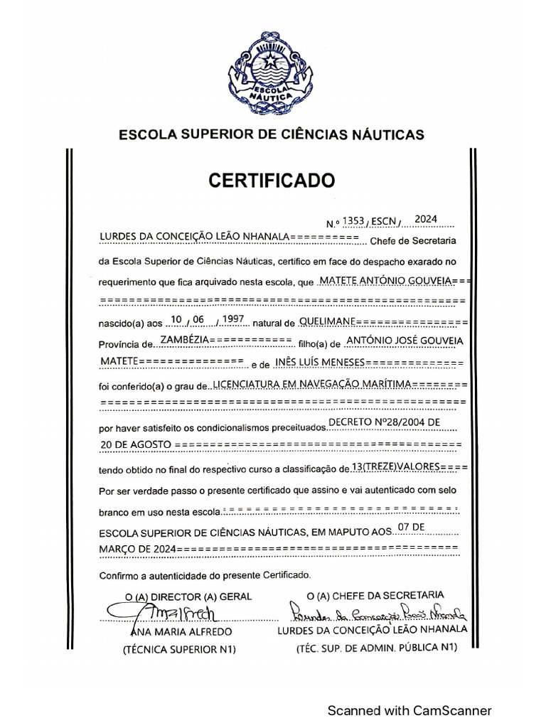 Certificado Matete 08-03-2024 15.02 | PDF