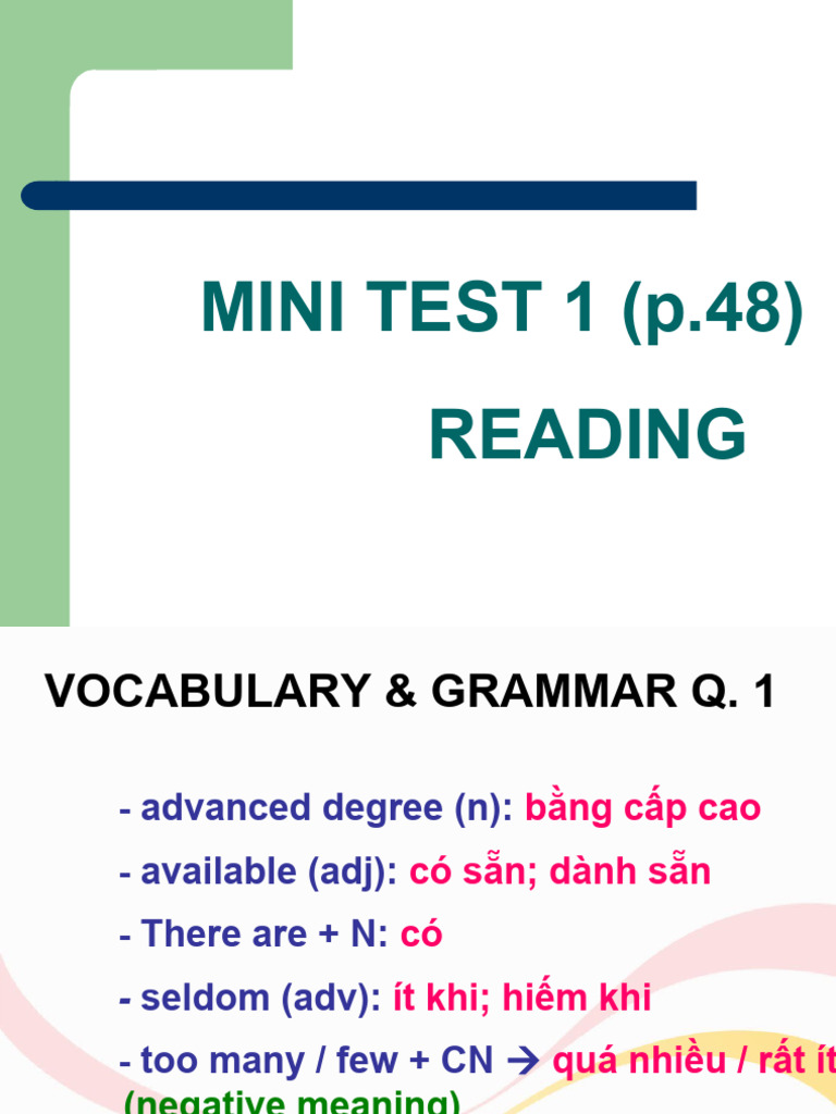 Supplementary Exercise 1 | PDF | Pronoun | Verb