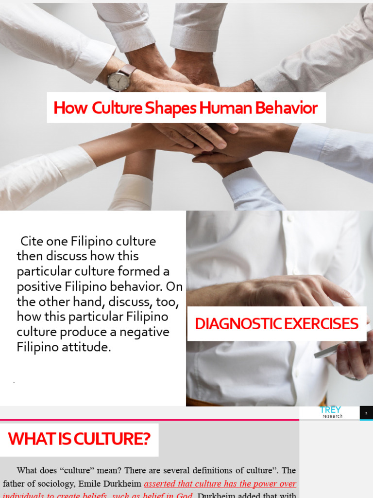 How-Culture-Shapes-Human-Behavior | PDF | Knowledge | Behavior
