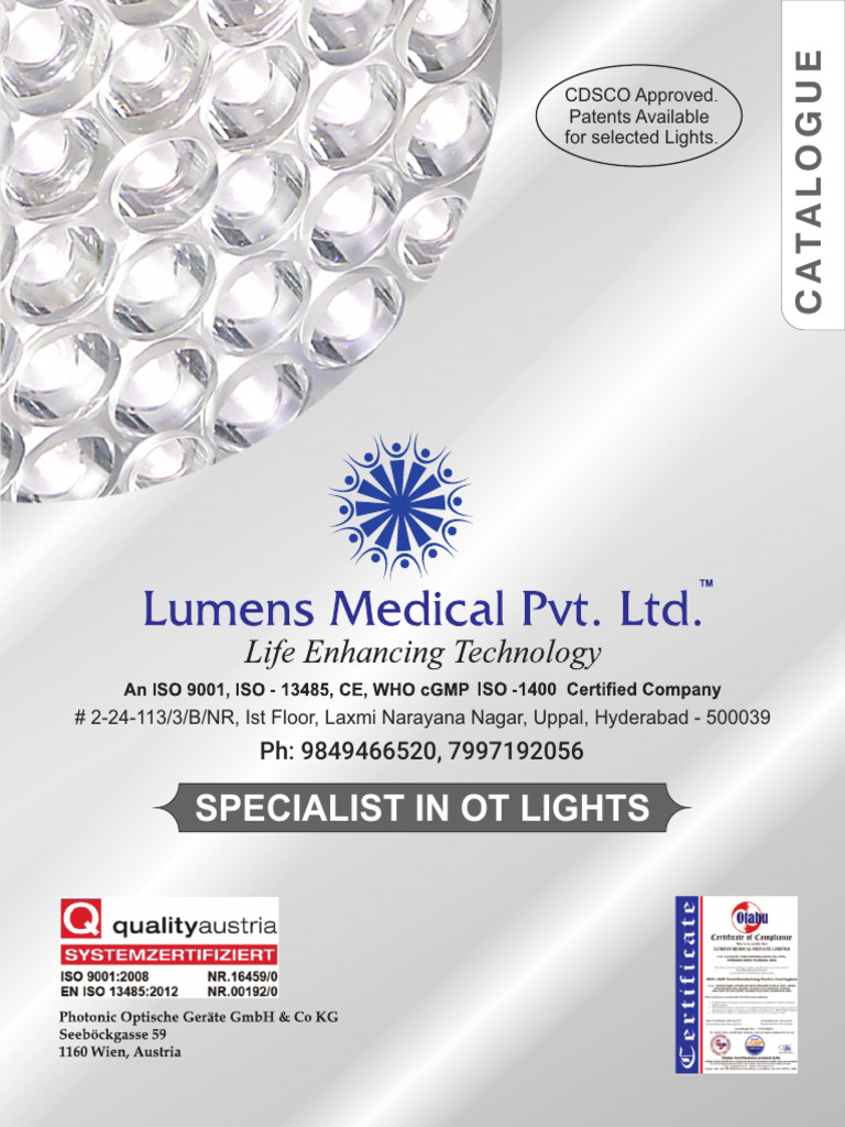 Lumens Medical | PDF | Light Emitting Diode | Lighting