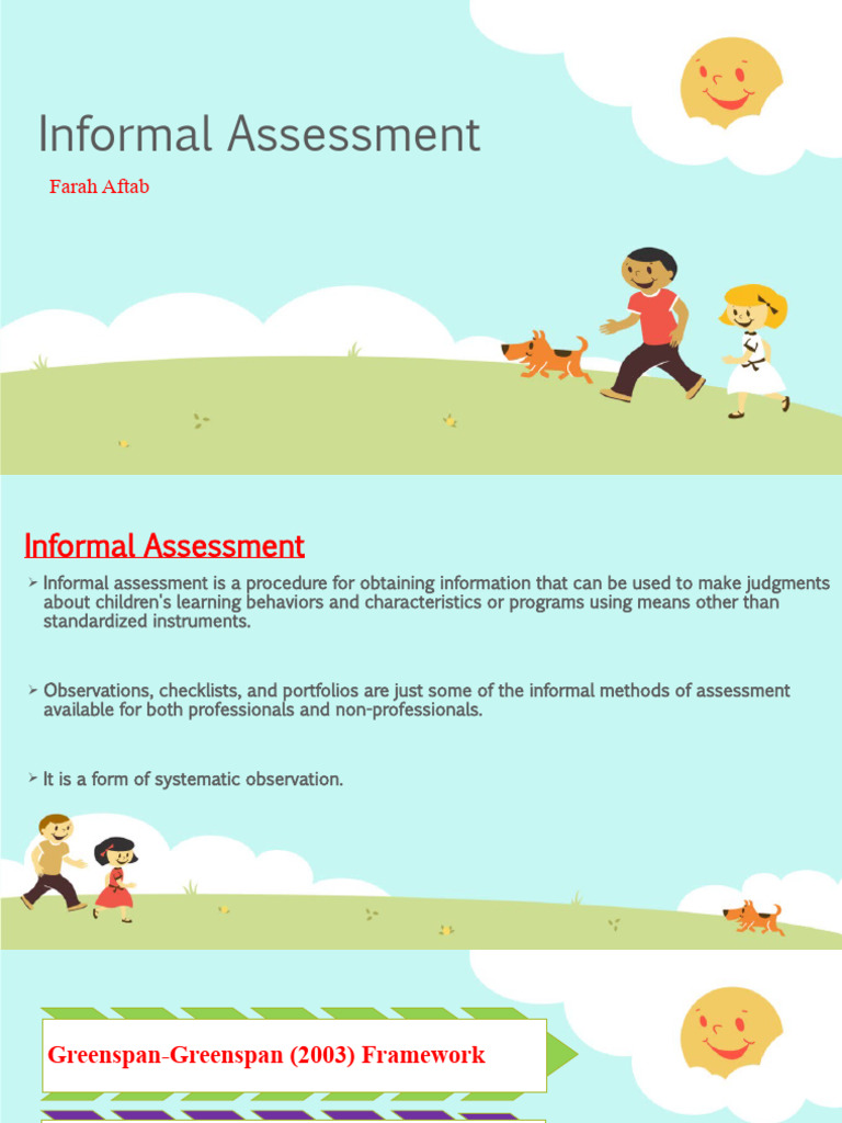 Informal Assessment For Children | Download Free PDF | Emotional Self ...
