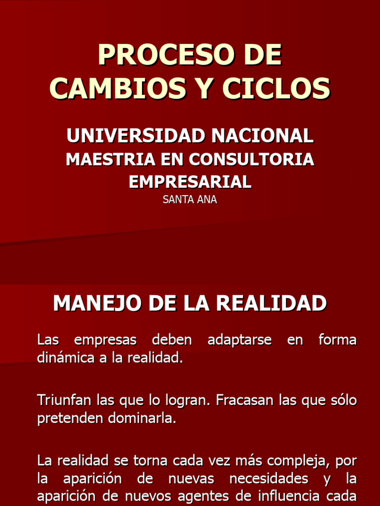 Teoria del Cambio 2 | PDF | Realidad | Autoestima