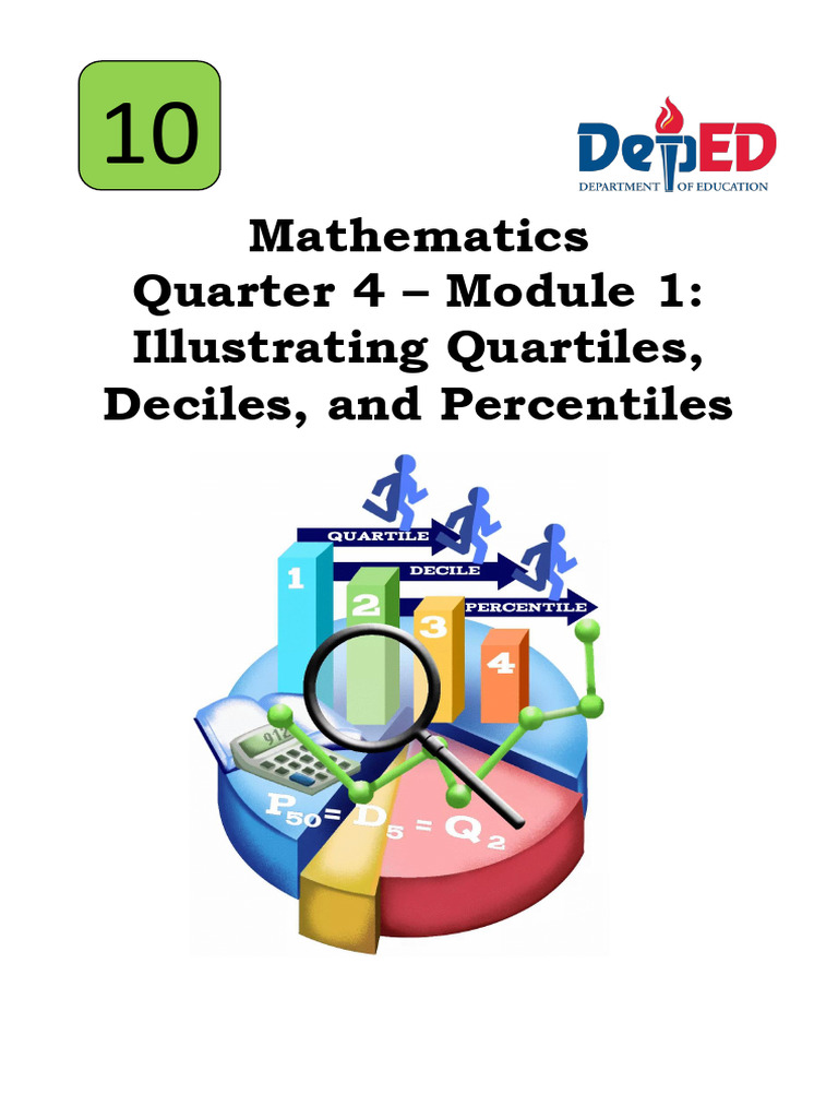 Quarter 4 Module 1 Illustrating Quartiles Deciles Percentiles | PDF | Percentile | Quartile