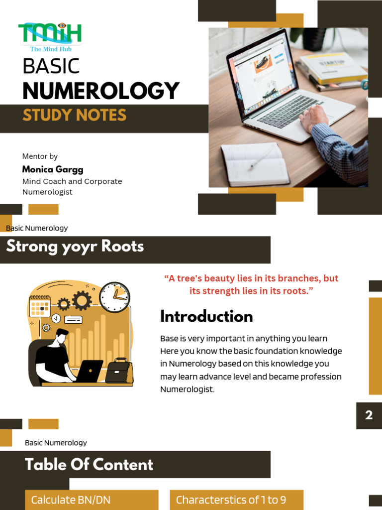 Basic Numerology Study Guide | PDF | Planets In Astrology | Planets