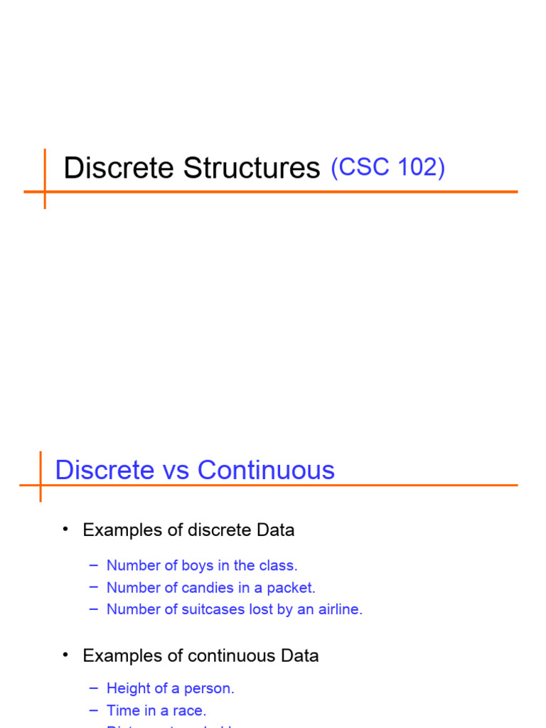 DS Lecture 1 | PDF | If And Only If | Mathematical Logic