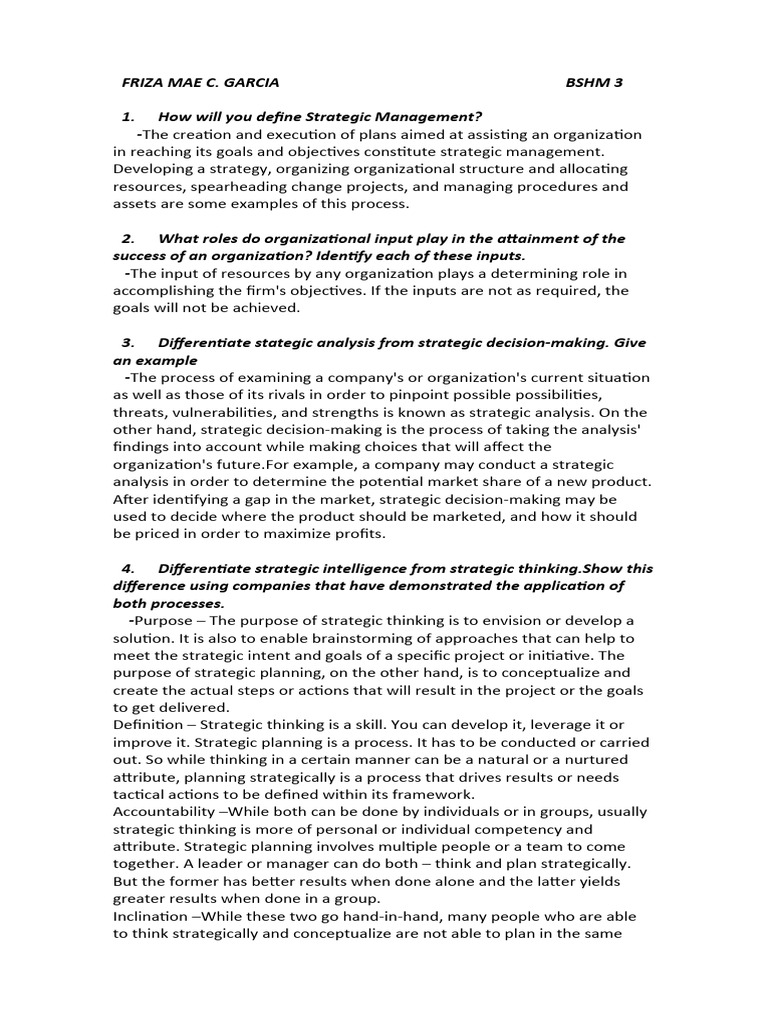 Strategic Management | PDF | Strategic Management | Economies