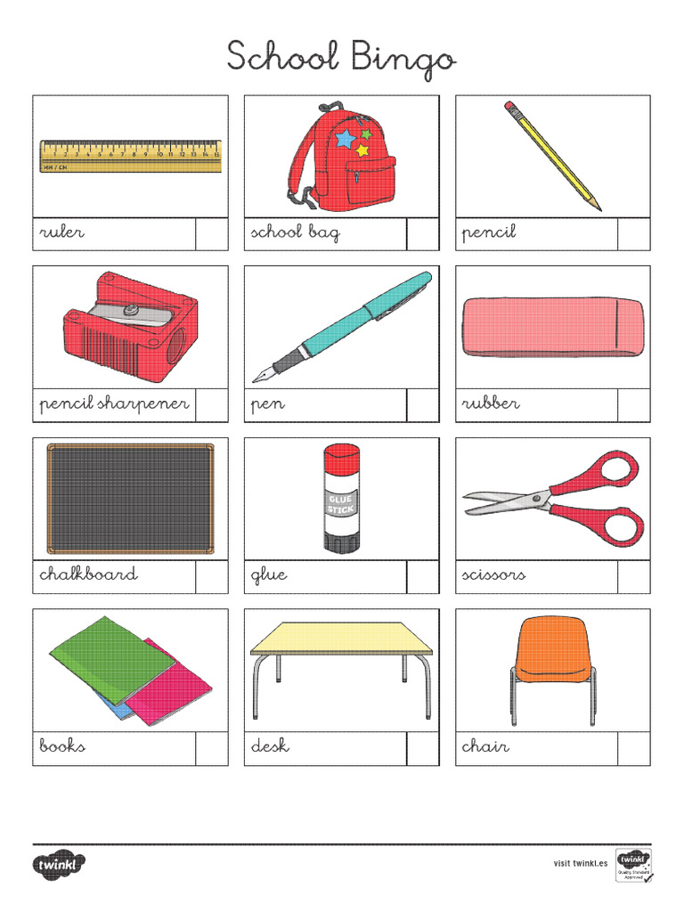 School Objects | PDF