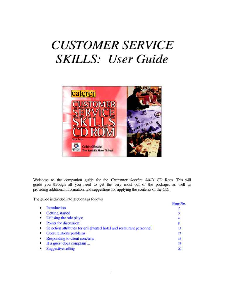 Download | PDF | Communication | Restaurants