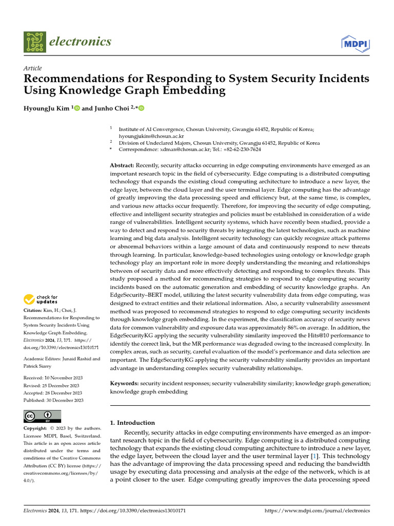 Recommendations For Responding To System Security | PDF | Computer ...