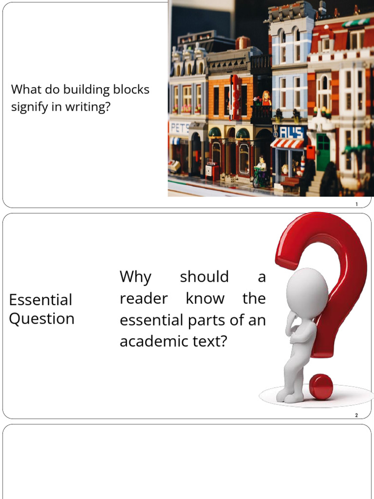 1 and 2 Nature of Academic Text | PDF | Essays