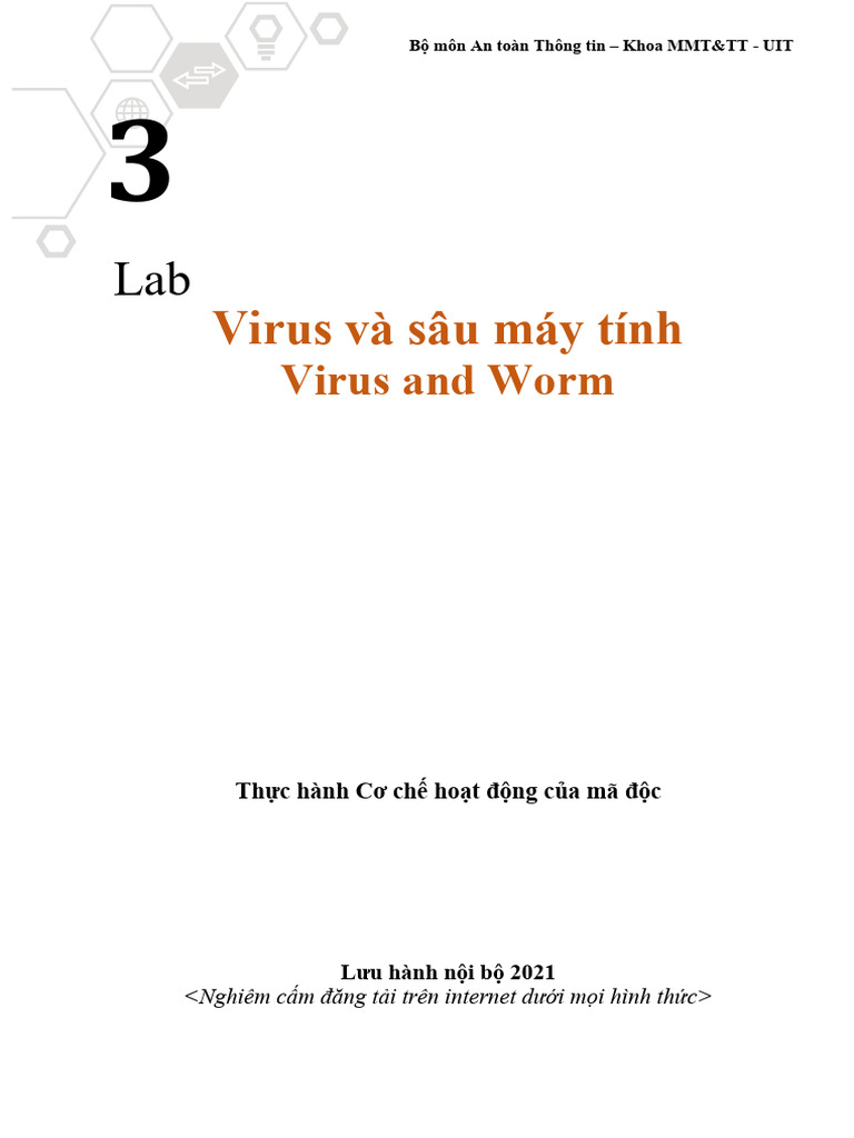 Lab 3 - Virus+Worm | PDF