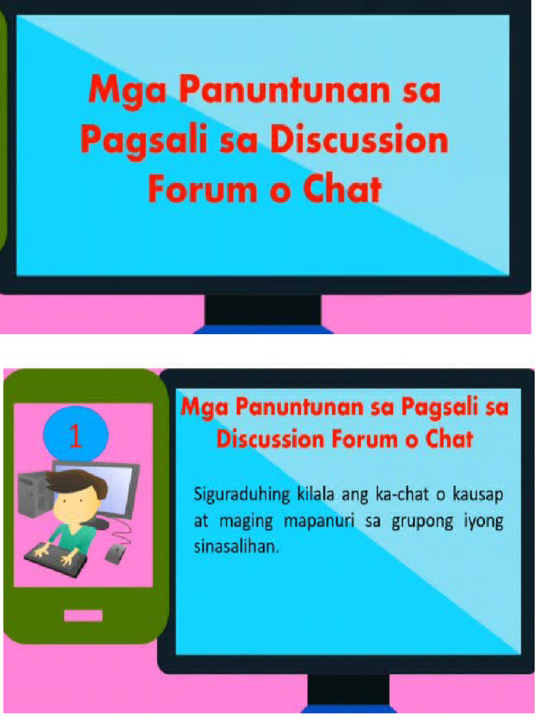 Discussion Forum o Chat | PDF