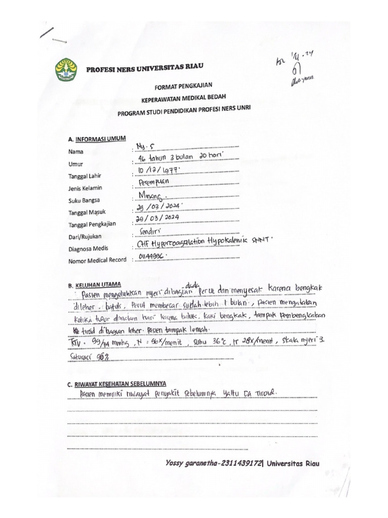 Yossy Garanetha - LK Ruangan KRISAN | PDF