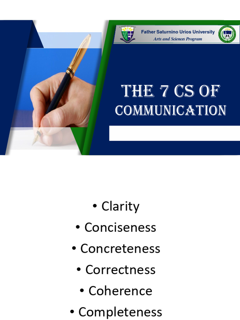 7cs of Communication | PDF