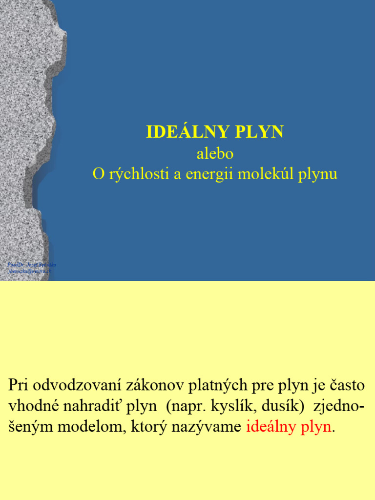 01-Idealny Plyn | PDF