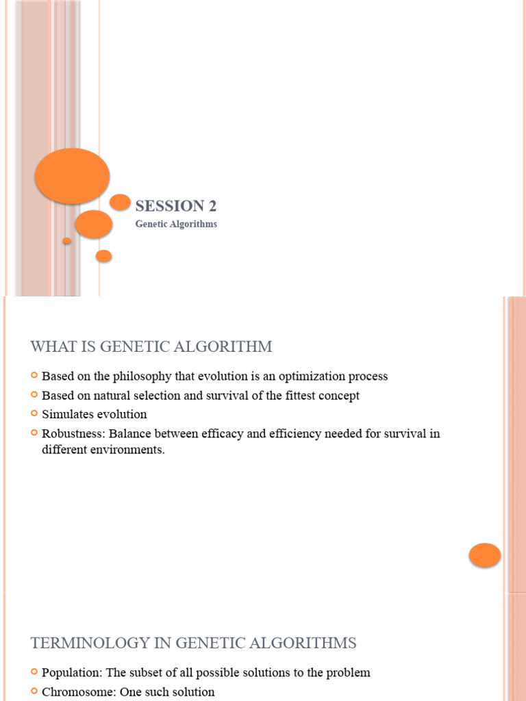 Understanding Genetic Algorithms Basics | PDF