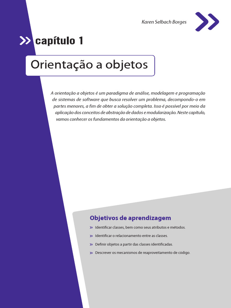 Orientaçao A Objetos125130183 Pdf Classe Programação De Computadores Método Programação