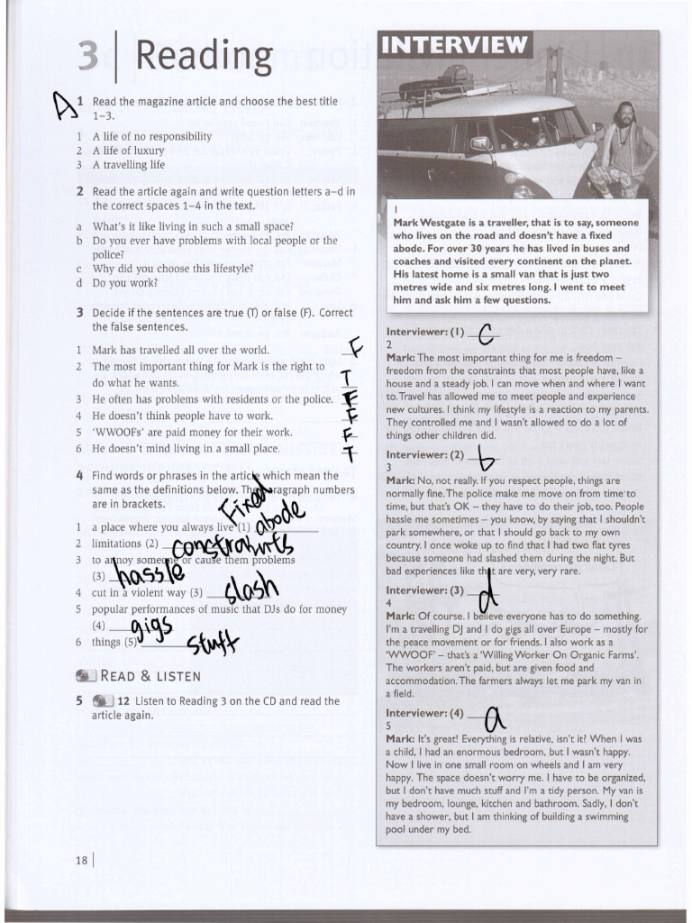 Reading Practice 1 | PDF