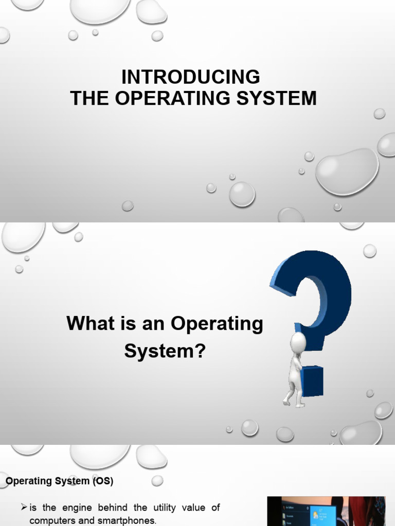 Understanding Operating Systems Basics | PDF | Operating System | Mobile Device