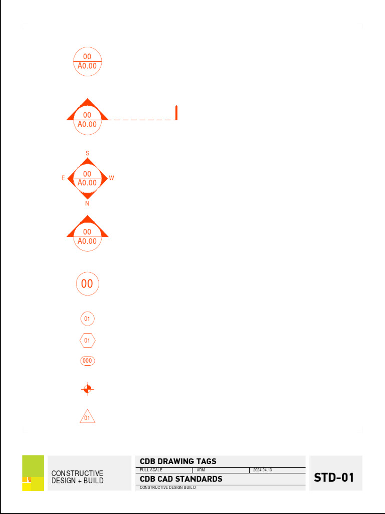 CDB Drawing Tags | PDF