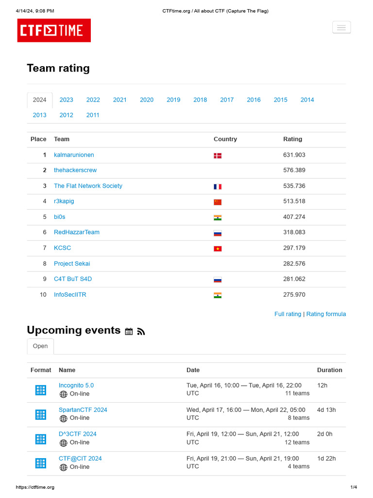 All About CTF (Capture The Flag) | PDF