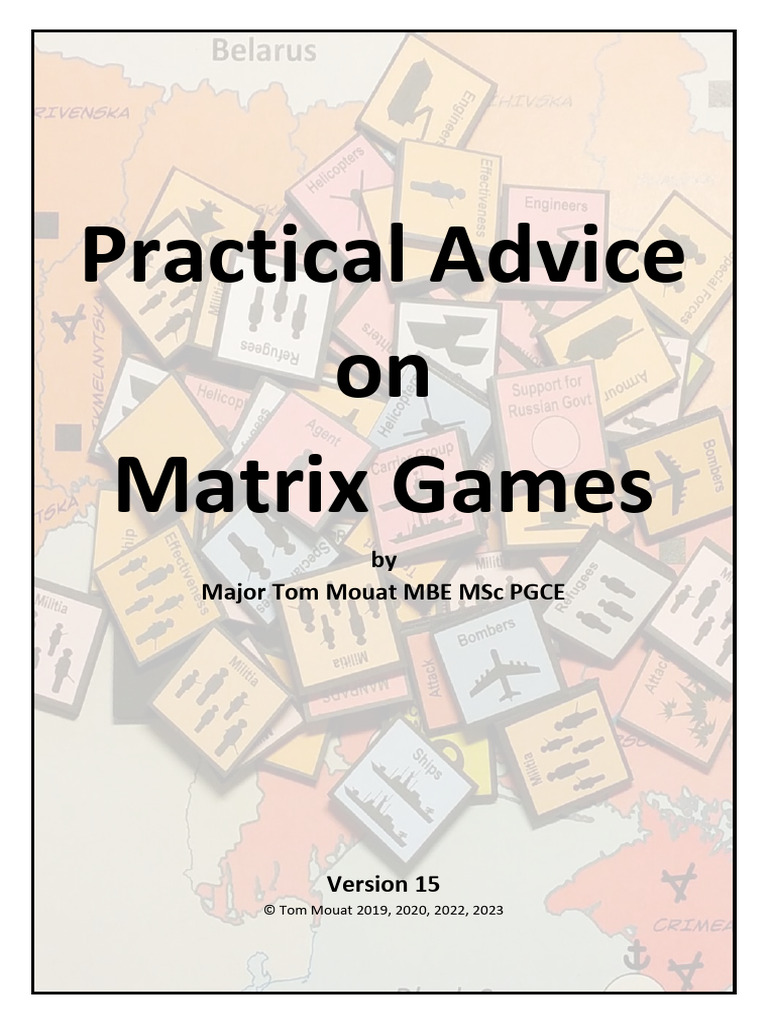 Practical Guide to Matrix Games | PDF | Argument | Reason