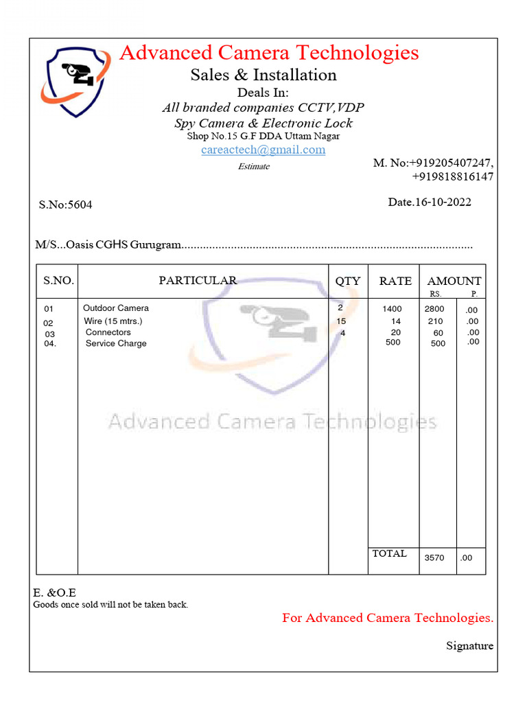 Blank Blank Bill | PDF