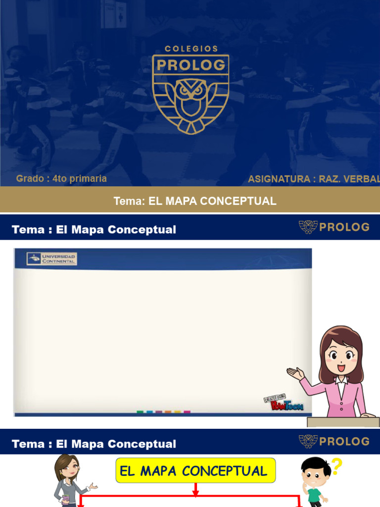 El Mapa Conceptual. 4° | PDF