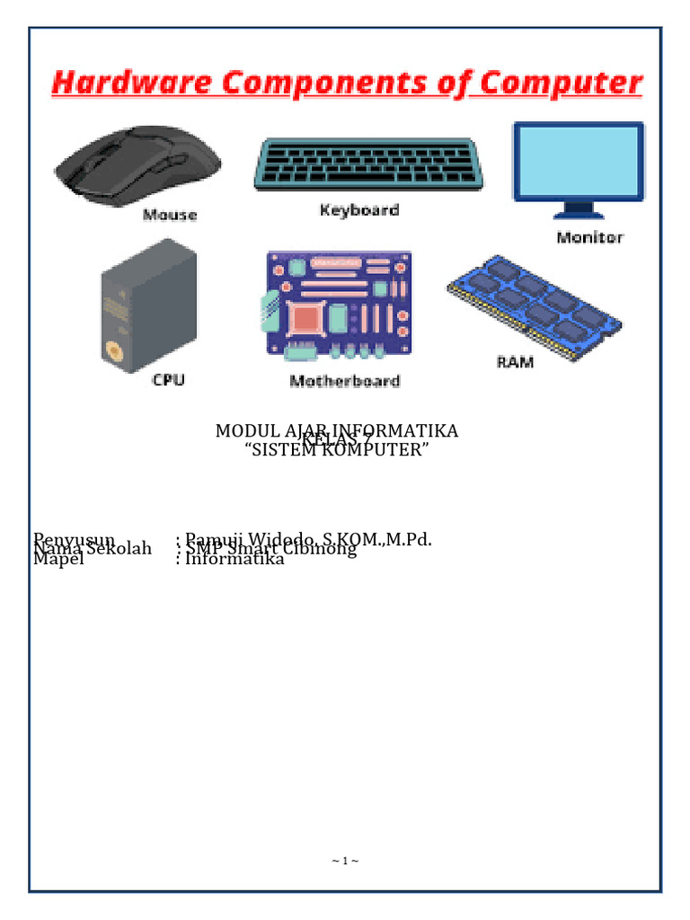 Modul Ajar Tik KLS 7 Genap | PDF