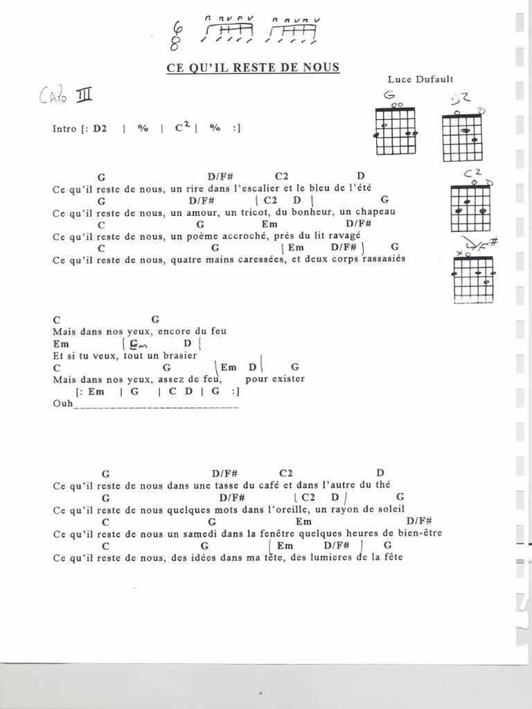 Ce Qu Il Reste de Nous | PDF